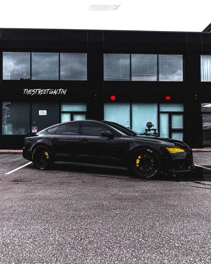 2018 Audi RS7 Performance with 20x10 Rohana Rf2 and Pirelli 285x35 on ...