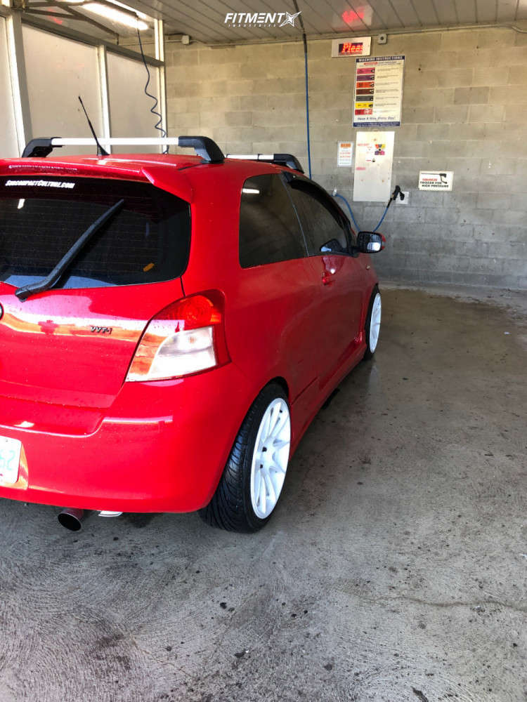 2007 Toyota Yaris LE with 17x8.25 XXR 527 and Nankang 205x45 on ...