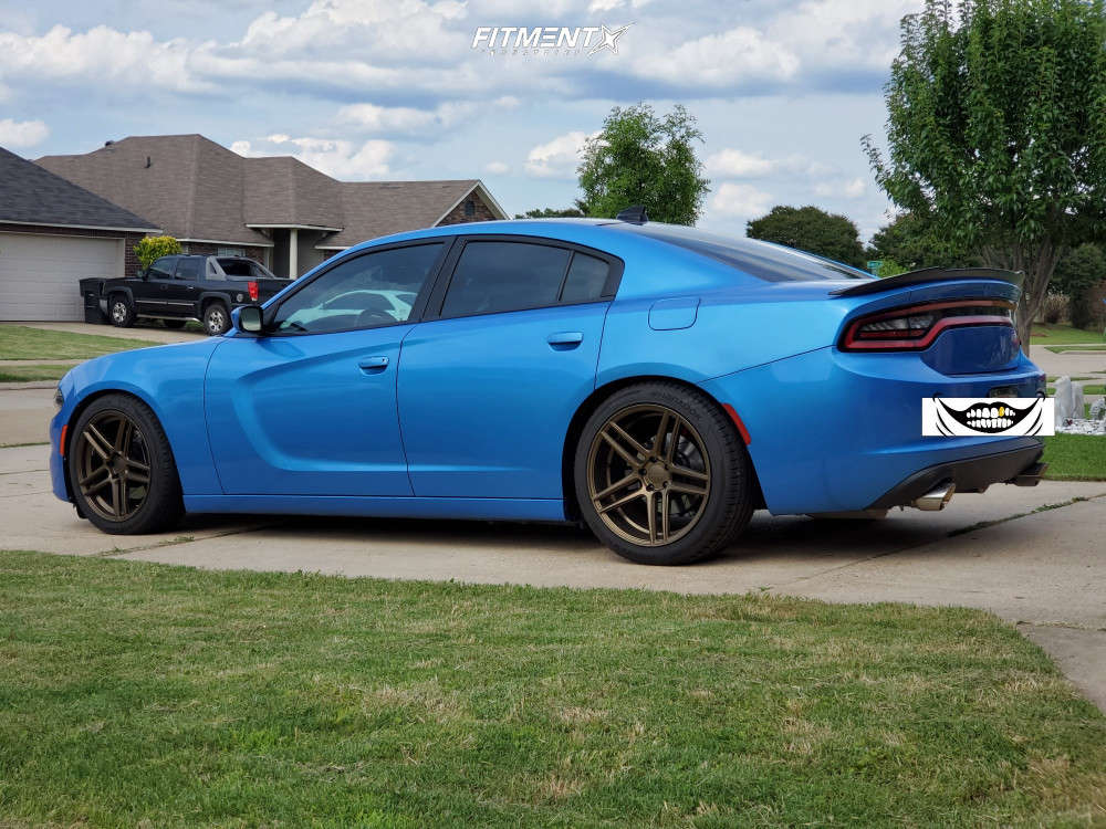 2015 Dodge Charger R/T with 20x9 Velgen Split5 and Hankook 245x45 on ...