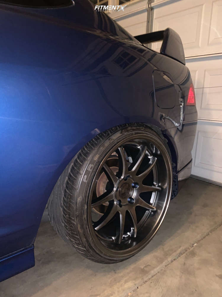 2004 Acura RSX Type-S 2dr Hatchback (2.0L 4cyl 6M) with 18x9.5 Aodhan ...