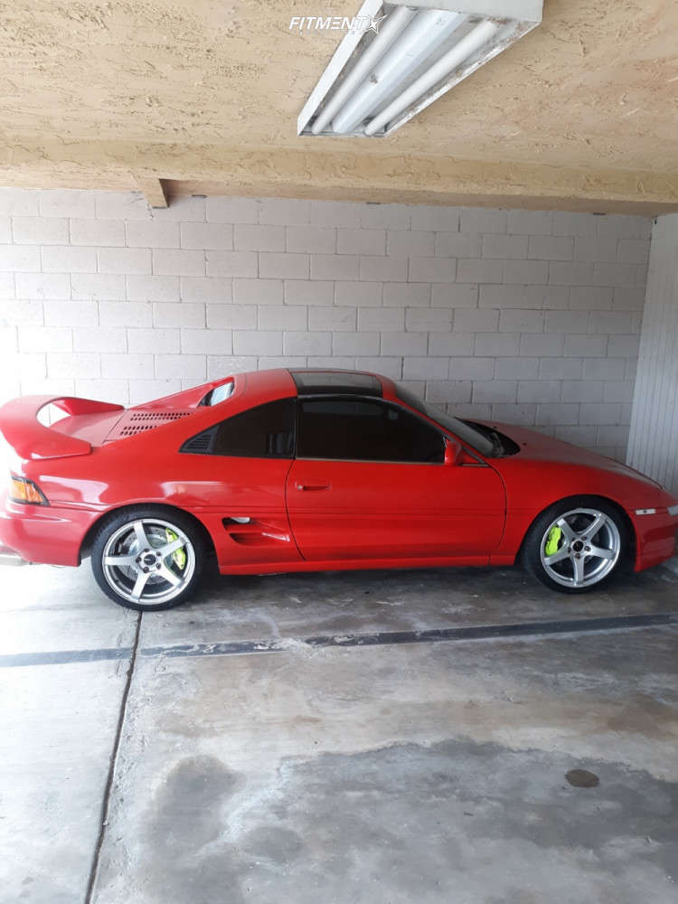 1991 Toyota MR2 Base with 17x8 Enkei Kojin and Nankang 215x40 on ...