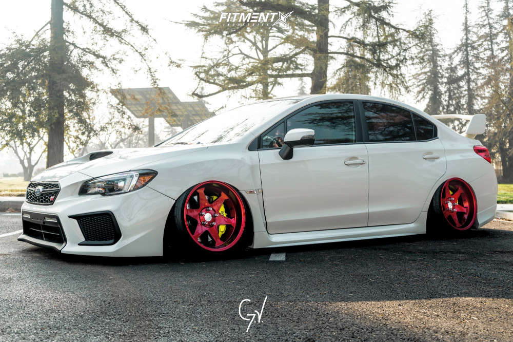 2019 Subaru WRX STI Base with 18x10.5 325 Power Yabaking Spoke and ...