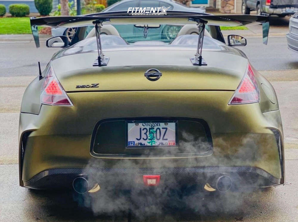 2006 Nissan 350Z Grand Touring with 18x9.5 ESR Sr04 and BFGoodrich ...