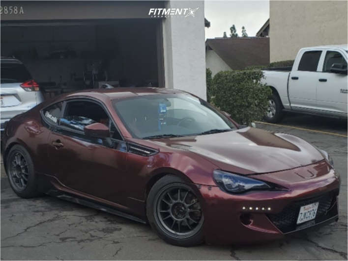 2013 Scion FR-S Base with 17x9 Konig Hypergram and Michelin 235x45 on ...