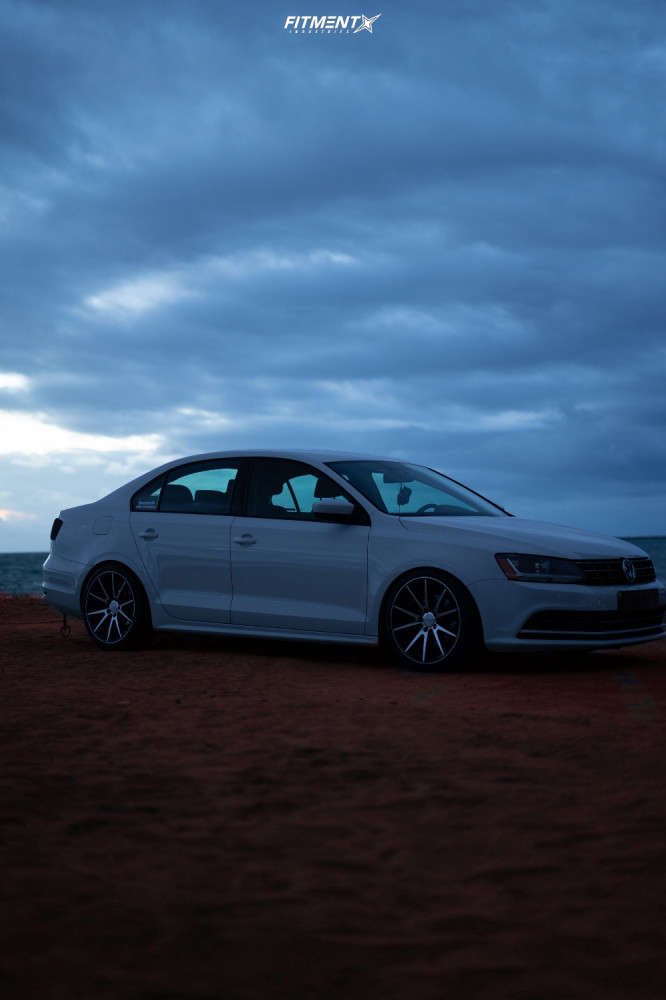 2018 Volkswagen Jetta S with 18x8.5 Versus Racing Vs73 and Nankang ...