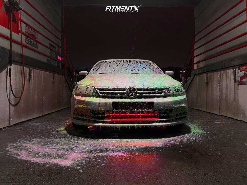 2018 Volkswagen Jetta S with 18x8.5 Versus Racing Vs73 and Nankang ...