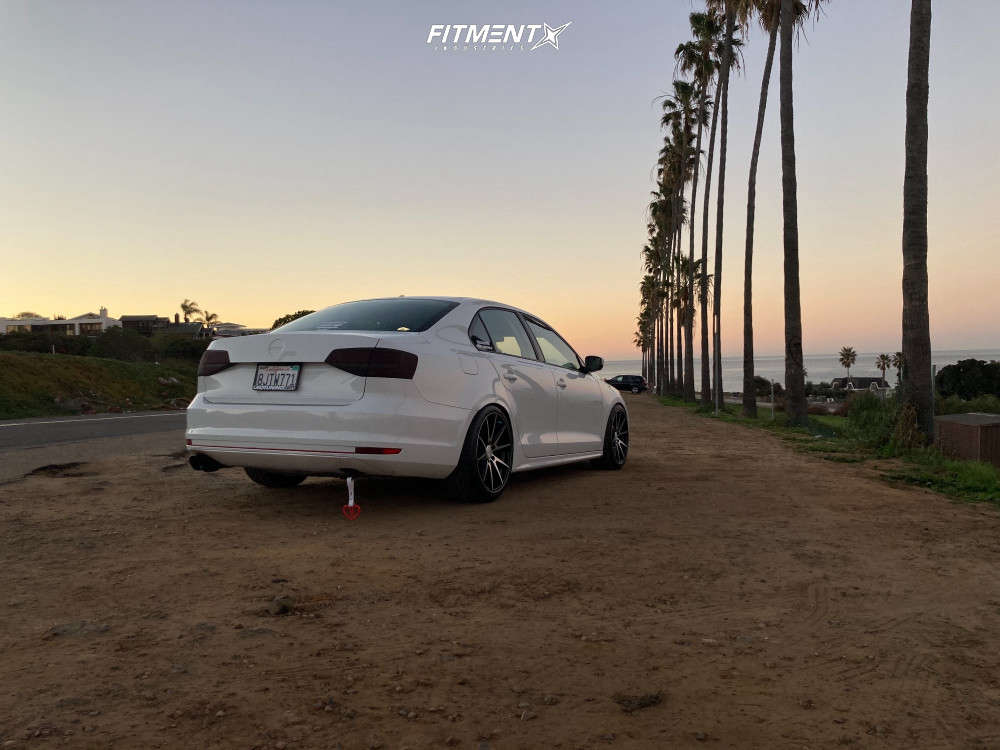 2018 Volkswagen Jetta S with 18x8.5 Versus Racing Vs73 and Nankang ...