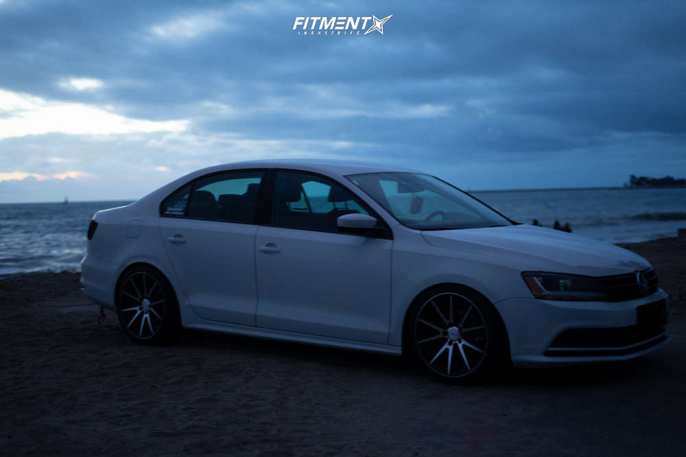 2018 Volkswagen Jetta S with 18x8.5 Versus Racing Vs73 and Nankang ...