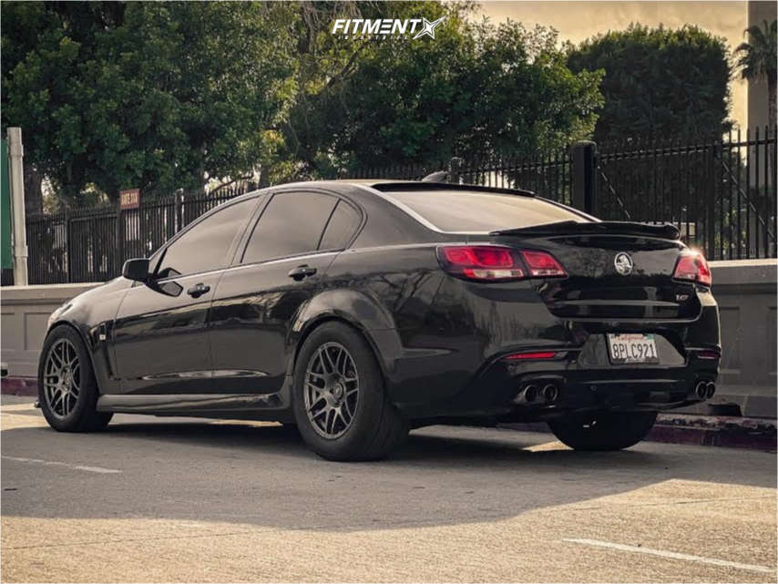 2015 Chevrolet SS Base with 18x8 Forgestar F14 Drag and Mickey Thompson ...