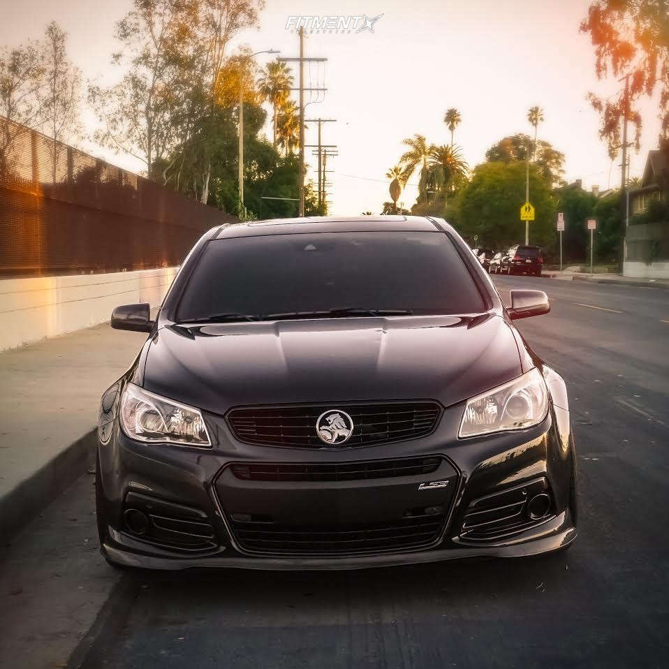 2015 Chevrolet SS Base with 18x8 Forgestar F14 Drag and Mickey Thompson ...