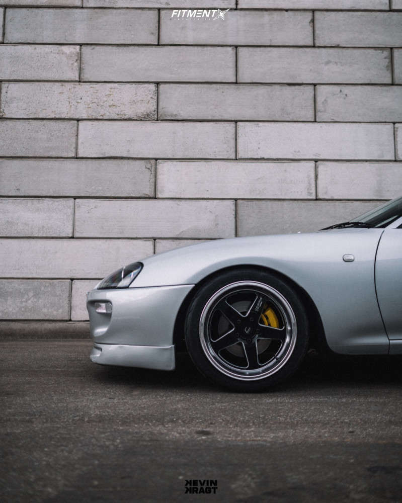 1993 Toyota Supra Twin Turbo with 18x9 Cosmis Racing Xt-005r and ...