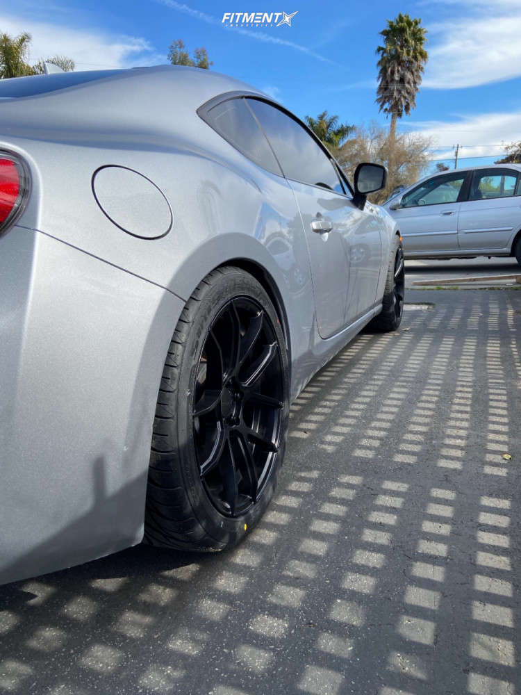2015 Scion FR-S Base with 18x8.5 AVID1 SL02 and Federal 245x40 on Stock ...
