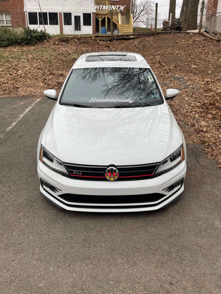 2017 Volkswagen Jetta GLI SEL with 19x8.5 Konig Interflow and Nankang ...