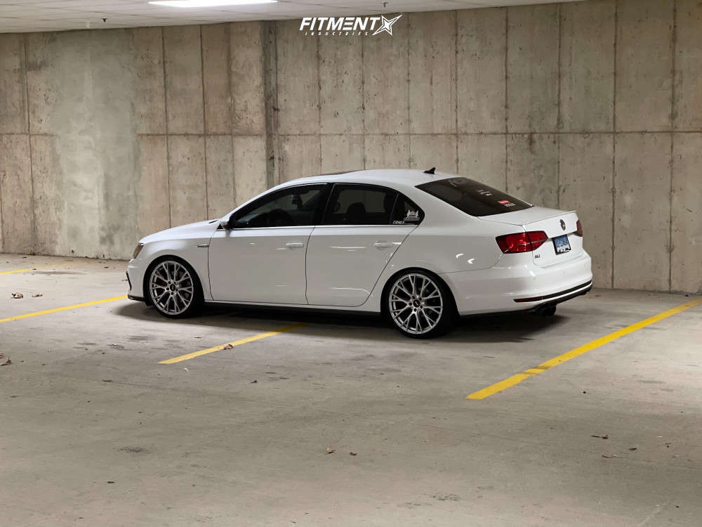 2017 Volkswagen Jetta GLI SEL with 19x8.5 Konig Interflow and Nankang ...