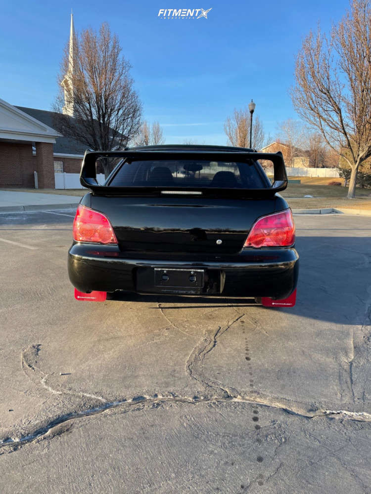 2004 Subaru WRX STI Base with 18x8 OZ Racing Ultraleggera and Hankook ...