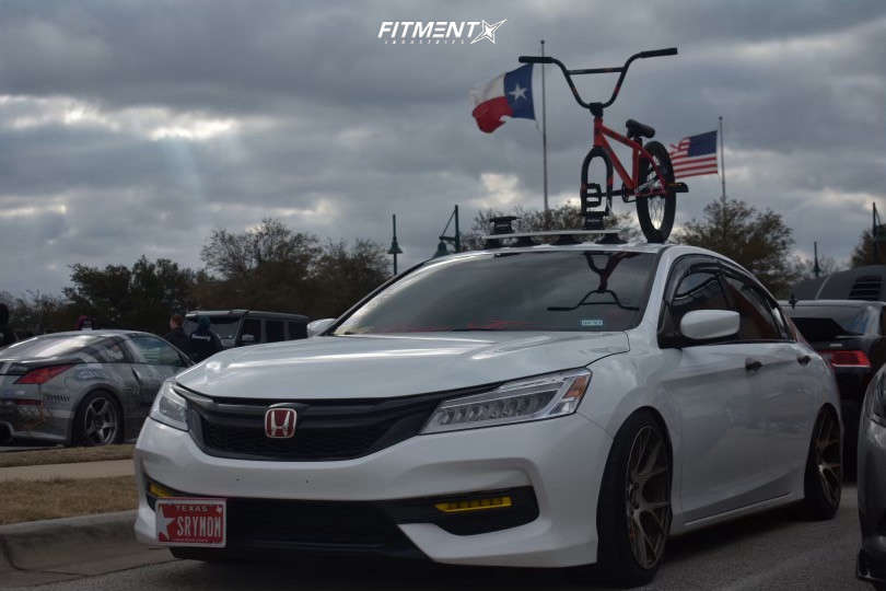 2016 Honda Accord Touring with 18x9.5 STR 905 and Kumho 225x45 on ...