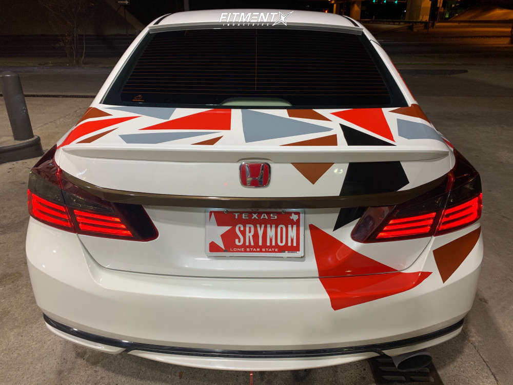 2016 Honda Accord Touring with 18x9.5 STR 905 and Kumho 225x45 on ...