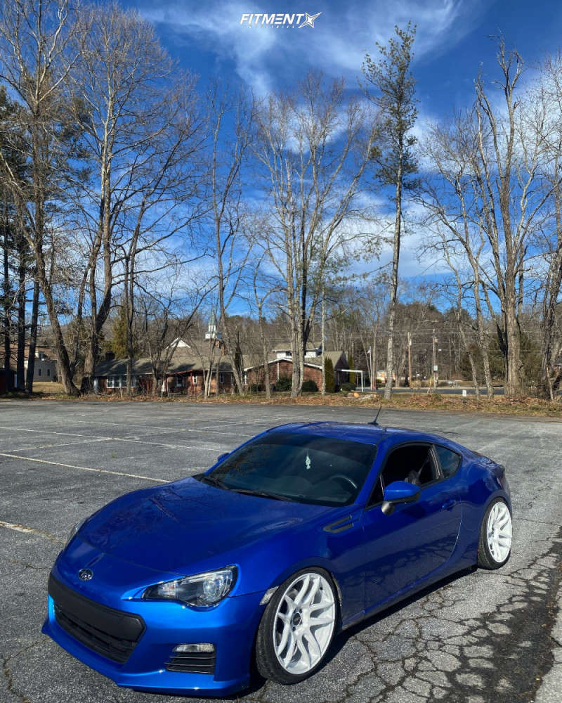 2013 Subaru BRZ Premium with 18x9.5 ESR Cs8 and Vercelli 225x40 on ...