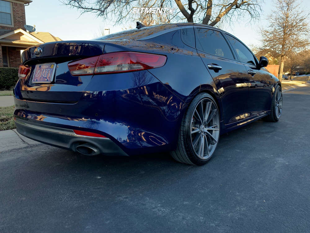 2016 Kia Optima EX with 20x9 Asanti Black Abl-30 and Nitto 245x35 on Coilovers | 1510385 ...
