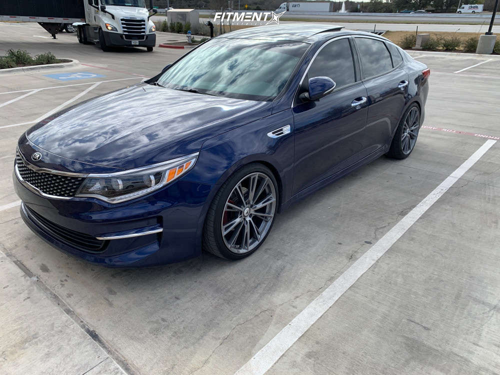 2016 Kia Optima EX with 20x9 Asanti Black Abl-30 and Nitto 245x35 on Coilovers | 1510385 ...