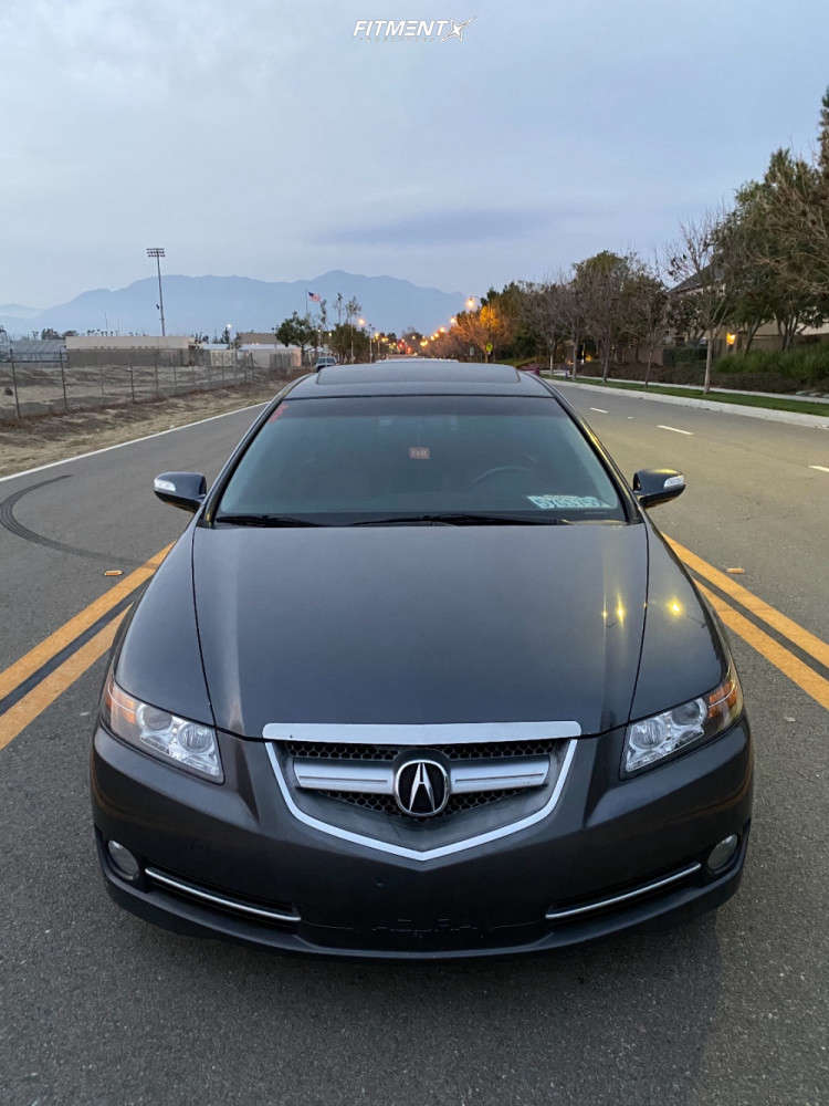 2007 Acura TL Base with 18x9.5 ESR SR05 and Toyo Tires 245x35 on ...