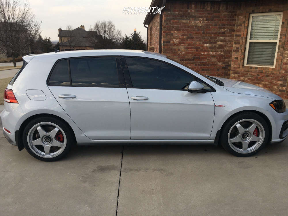 2019 Volkswagen GTI S with 18x8.5 Fifteen52 Chicane and Yokohama 235x40 ...