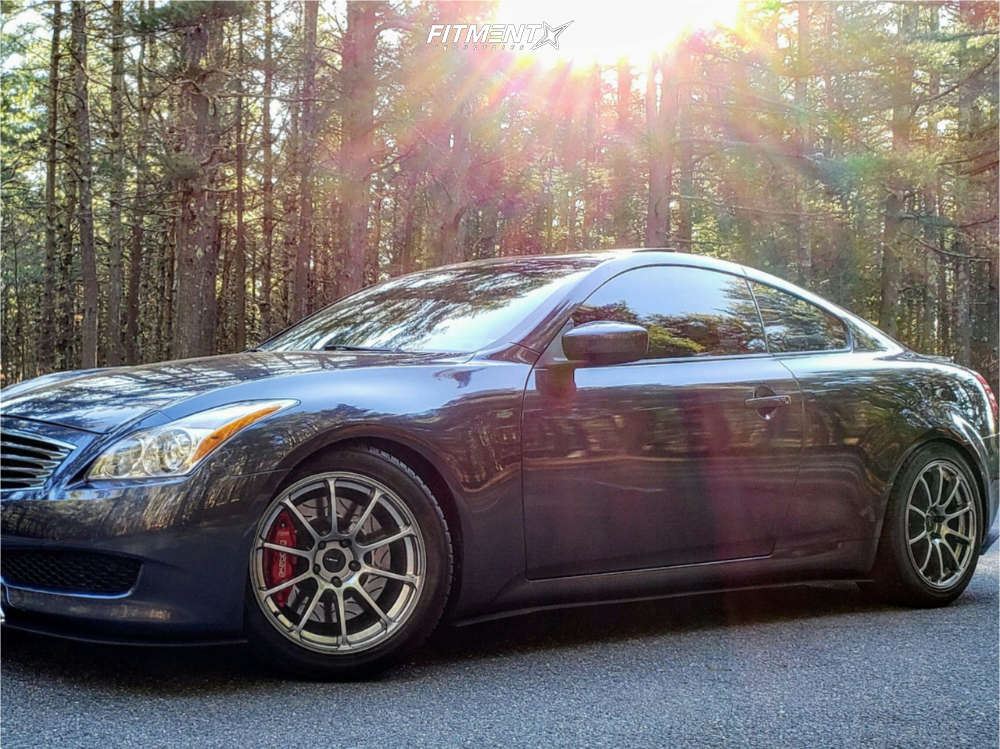 2009 INFINITI G37 Sport with 18x8.5 AVID1 AV27 and Falken 245x45 on ...