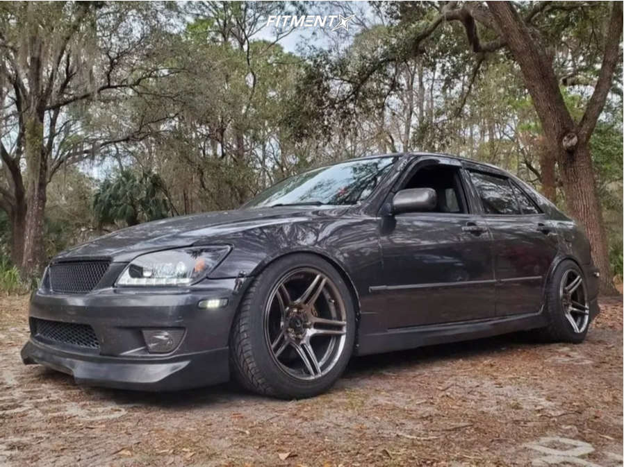 2003 Lexus IS300 Base with 17x9 Cosmis Racing S5r and Achilles 255x40 ...