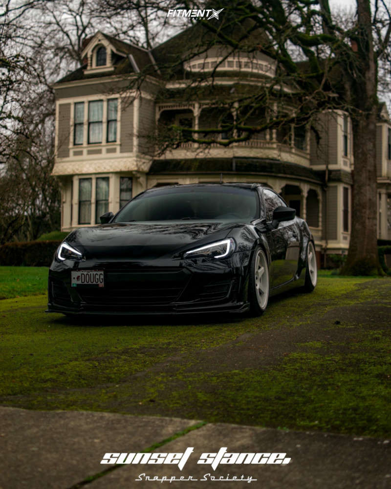 2013 Subaru BRZ Premium with 18x9.5 ESR Sr07 and Milestar 245x35 on ...