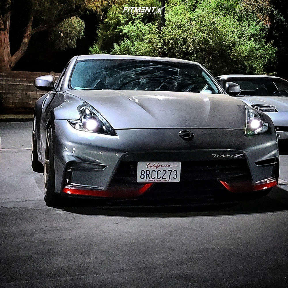 2011 Nissan 370Z Base with 18x9.5 Kansei Tandem and Vercelli 245x45 on ...