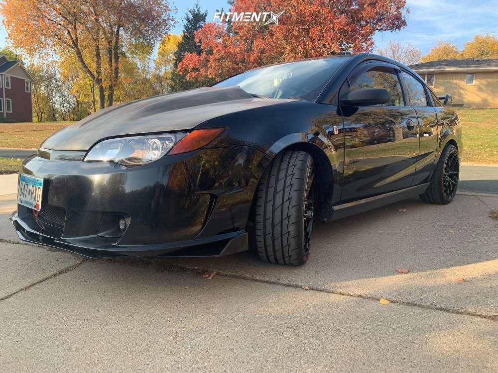 2007 Saturn Ion Red Line with 18x9 GWG HP1 and Firestone 255x35 on ...