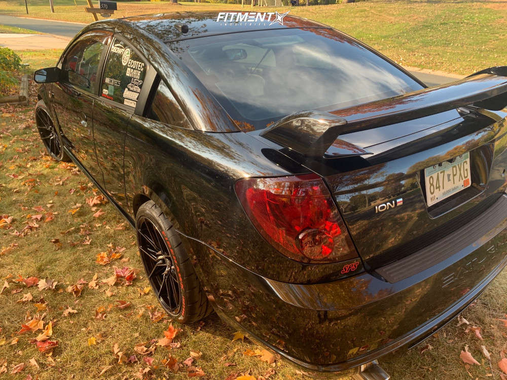 2007 Saturn Ion Red Line with 18x9 GWG HP1 and Firestone 255x35 on ...