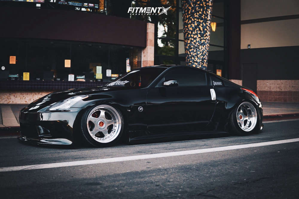 2008 Nissan 350Z Base with 18x9.5 SSR Koenigs and Hercules 225x40 on ...