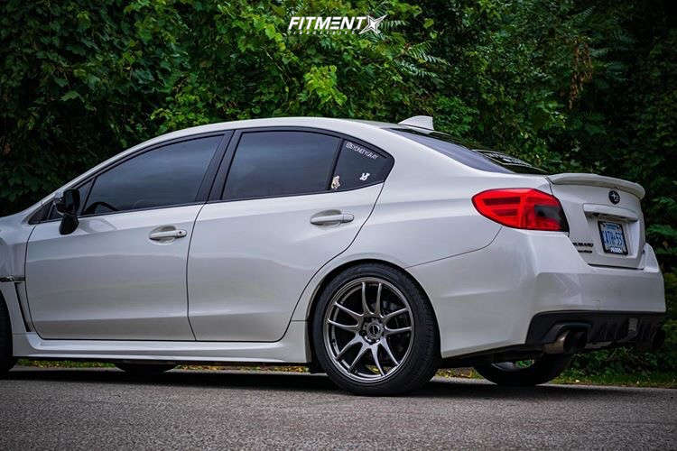 2019 Subaru WRX Sport with 18x8.5 Superspeed Ss02gt and Pirelli 245x40 ...