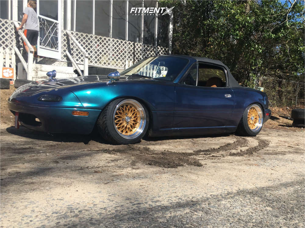 1996 Mazda Miata M Edition with 15x8 Circuit Performance Cp38 and ...