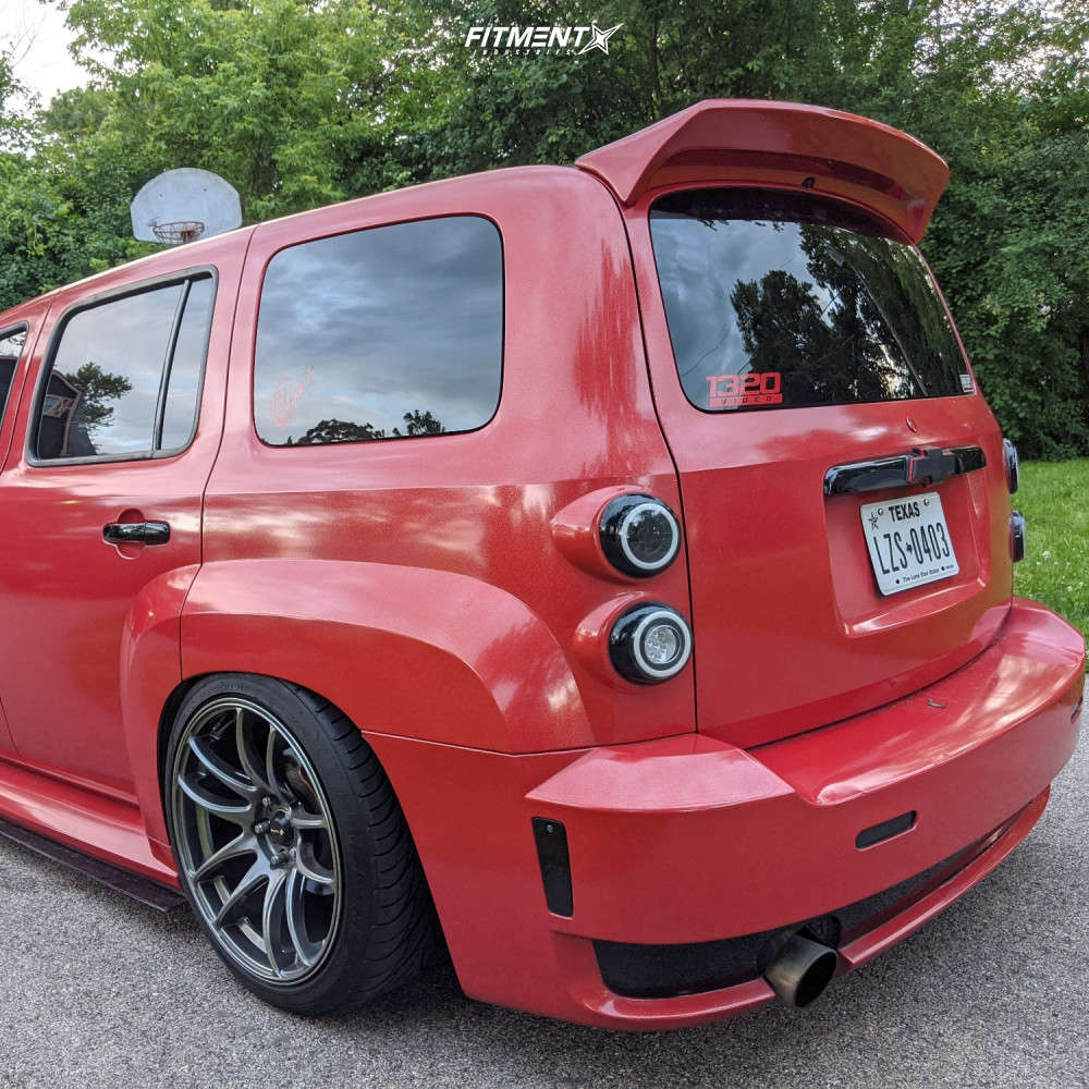 2009 Chevrolet HHR SS with 18x9.5 Vors Tr4 and Federal 235x40 on Air ...