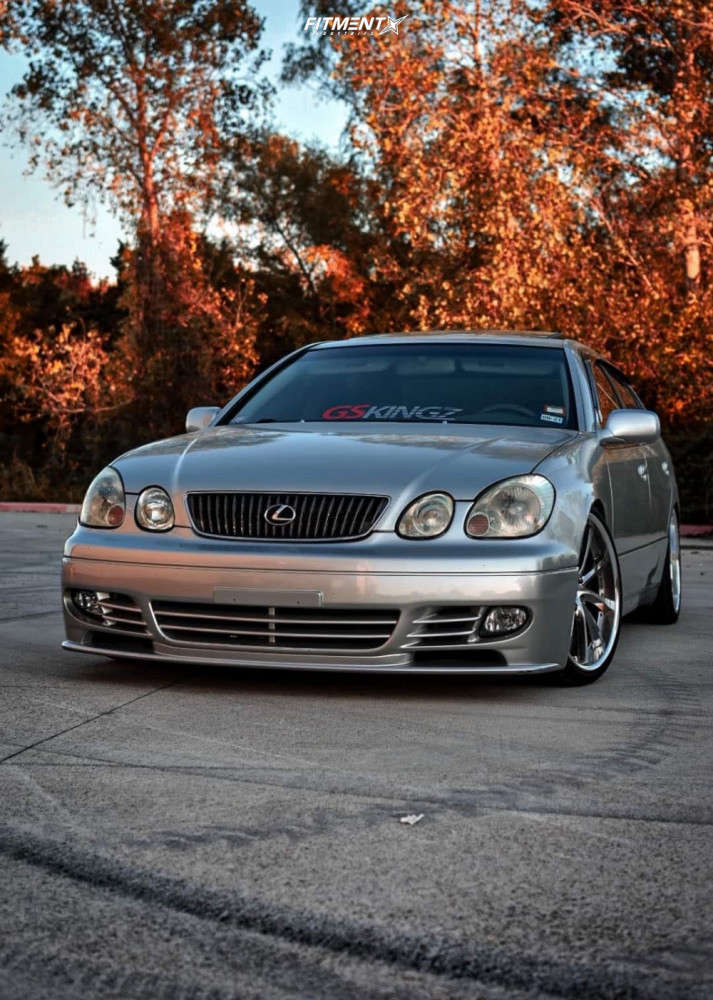 2005 Lexus GS300 Base with 20x8.5 Weds Vishunu and Achilles 235x30 on ...