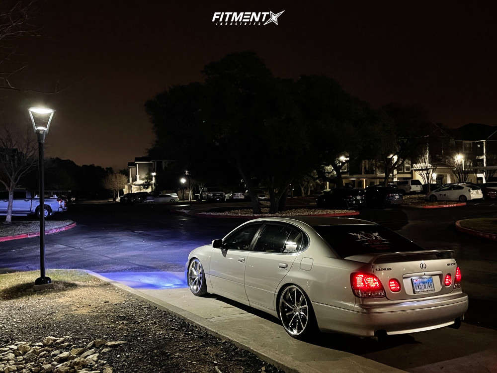 2005 Lexus GS300 Base with 20x8.5 Weds Vishunu and Achilles 235x30 on ...