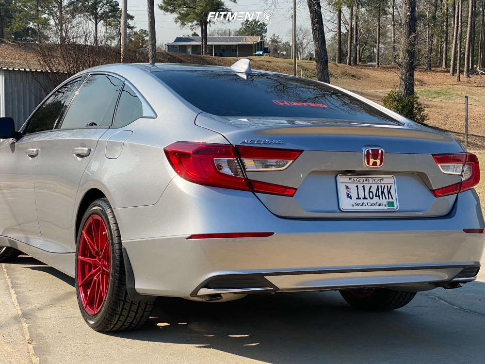 2018 Honda Accord LX with 18x8.5 XXR 567 and Firestone 245x40 on Stock ...