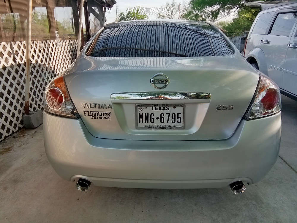 2012 Nissan Altima S with 18x8 AVID1 AV20 and Kenda 235x45 on Lowering ...