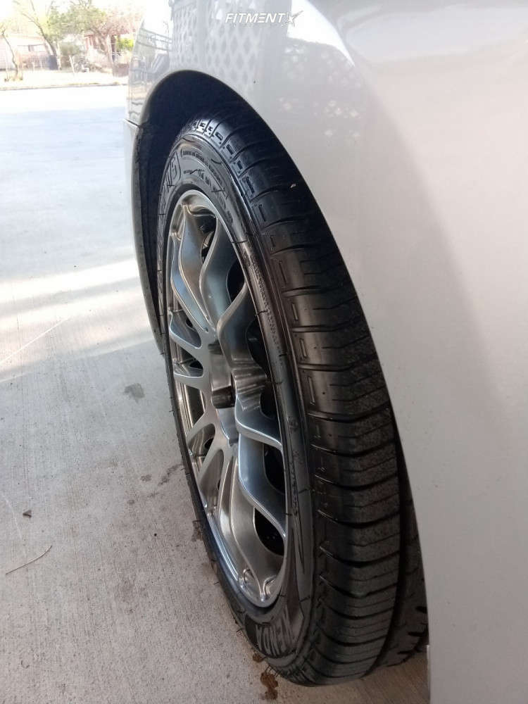 2012 Nissan Altima S with 18x8 AVID1 AV20 and Kenda 235x45 on Lowering ...