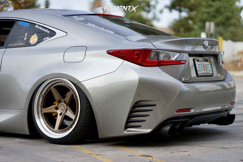 2017 Lexus RC200t F Sport with 19x9.5 Aodhan Ds05 and Achilles 225x35 ...