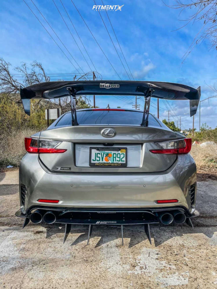 2017 Lexus RC200t F Sport with 19x9.5 Aodhan Ds05 and Achilles 225x35 ...