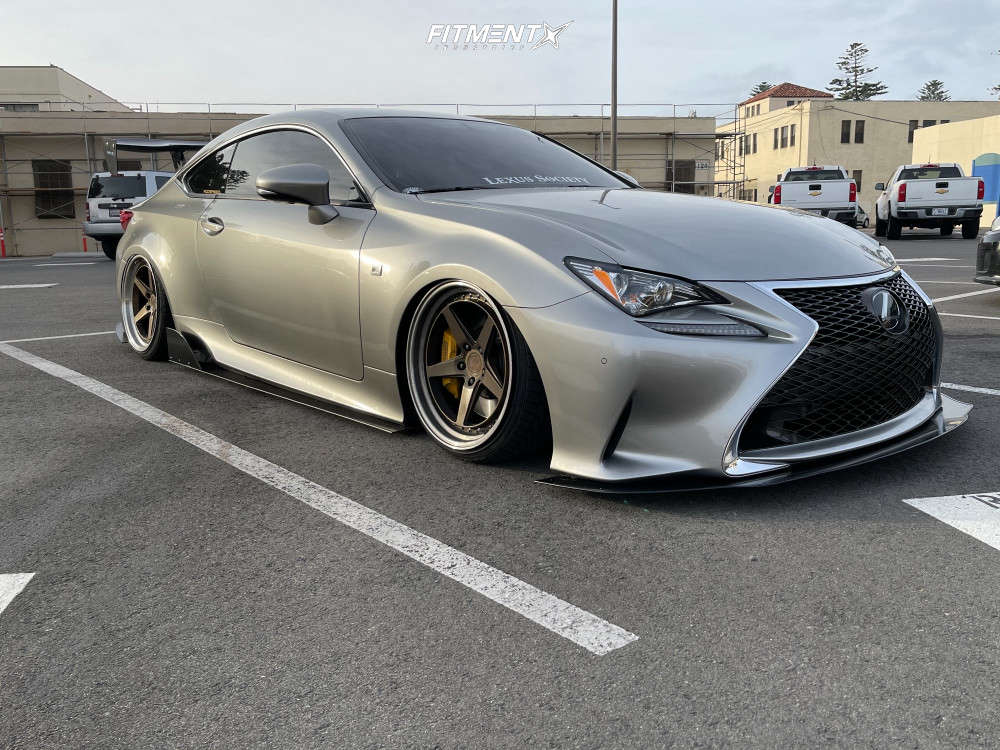2017 Lexus RC200t F Sport with 19x9.5 Aodhan Ds05 and Achilles 225x35 ...