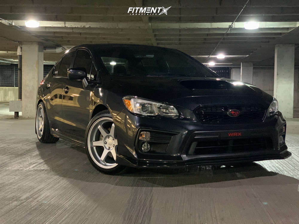 2018 Subaru WRX Premium with 18x9.5 ESR SR07 and General 245x40 on ...