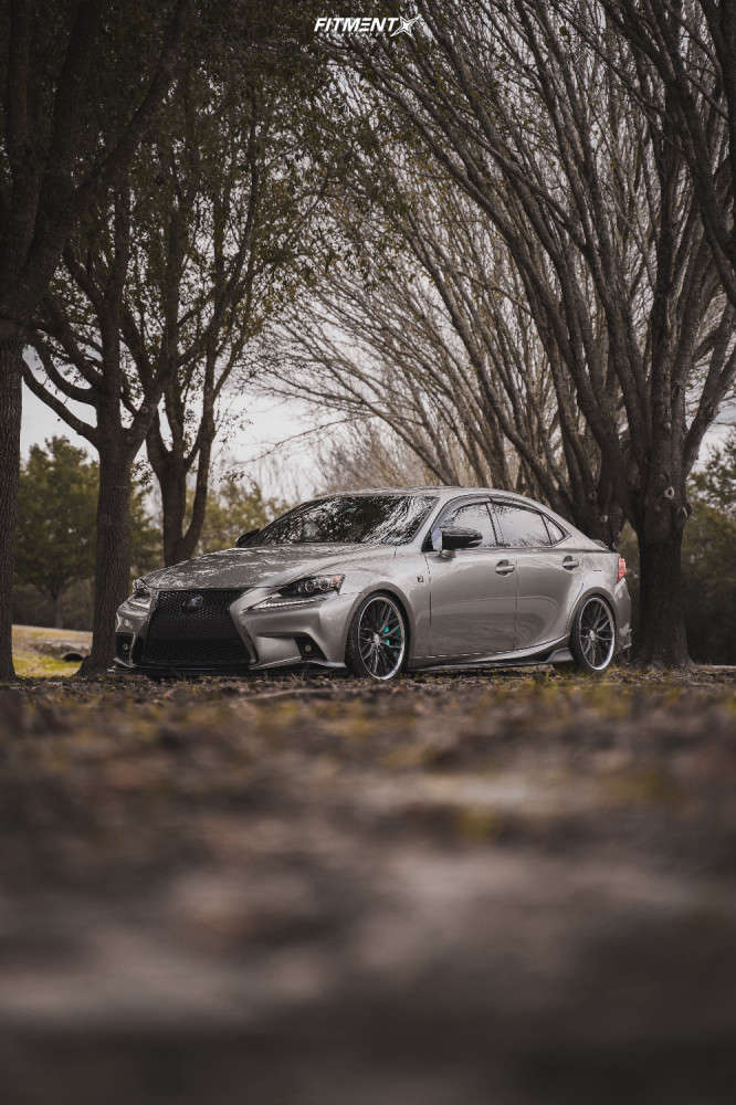 2016 Lexus IS200t F Sport with 19x8.5 Vossen Vws2 and Achilles 225x35 ...