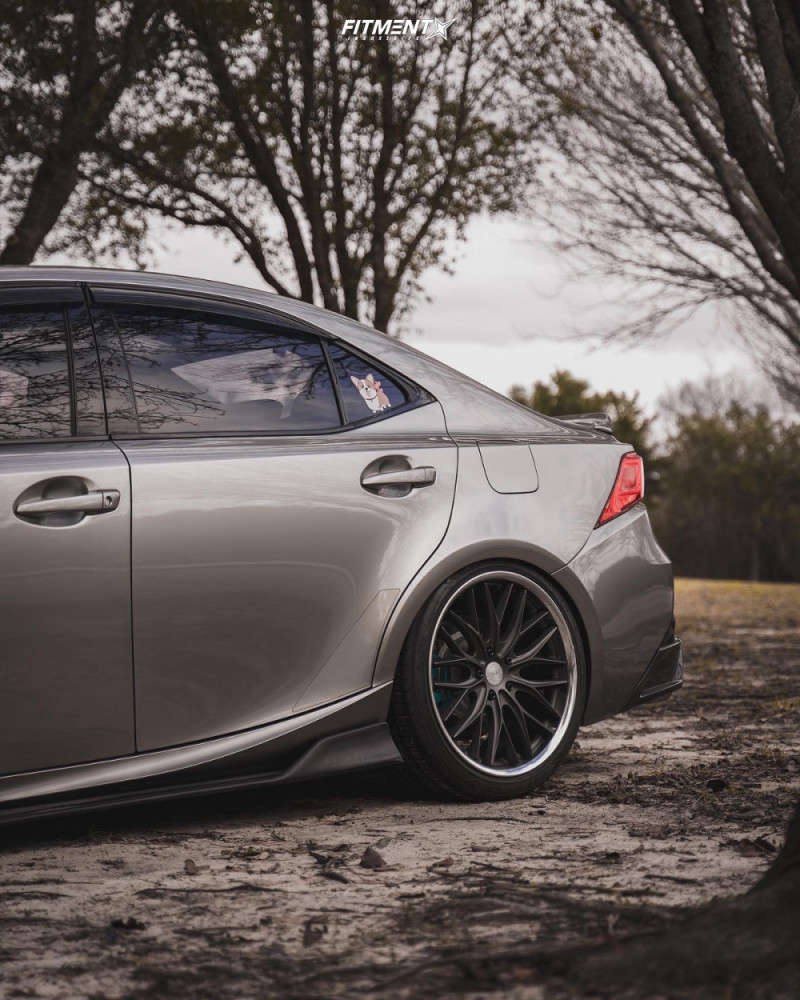 2016 Lexus IS200t F Sport with 19x8.5 Vossen Vws2 and Achilles 225x35 ...