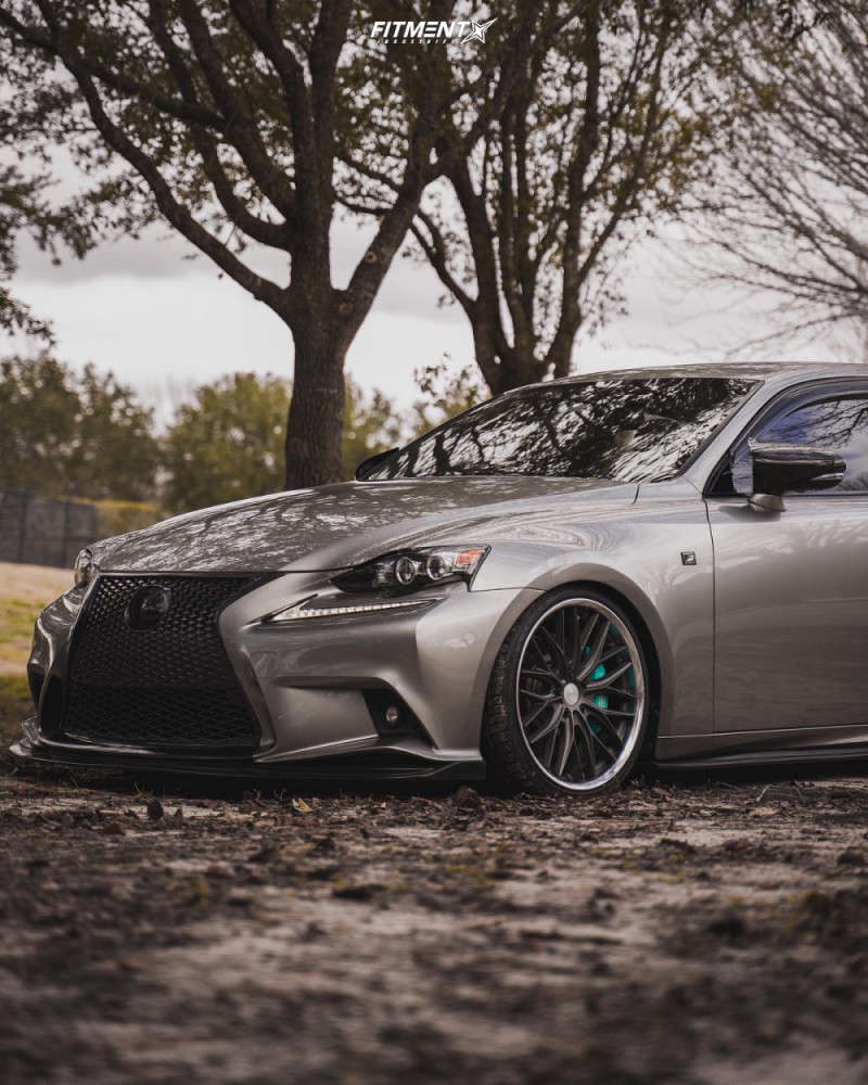 2016 Lexus IS200t F Sport with 19x8.5 Vossen Vws2 and Achilles 225x35 ...