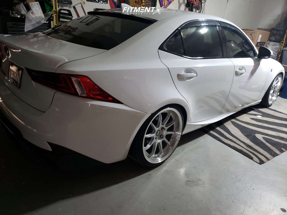 2015 Lexus IS250 F Sport with 19x9.5 ESR Cs11 and Ironman 235x35 on ...