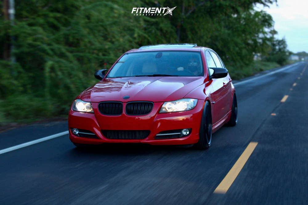 2010 BMW 335i Base with 19x9 Apex Arc-8 and Ohtsu 225x35 on Coilovers ...